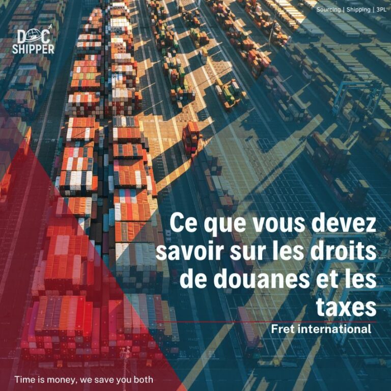 Ce que vous devez savoir sur les droits de douanes et les taxes - 🥇SIAM Shipping FR